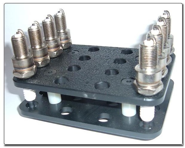 Custom 16 Hole Spark Plug Rack Holder